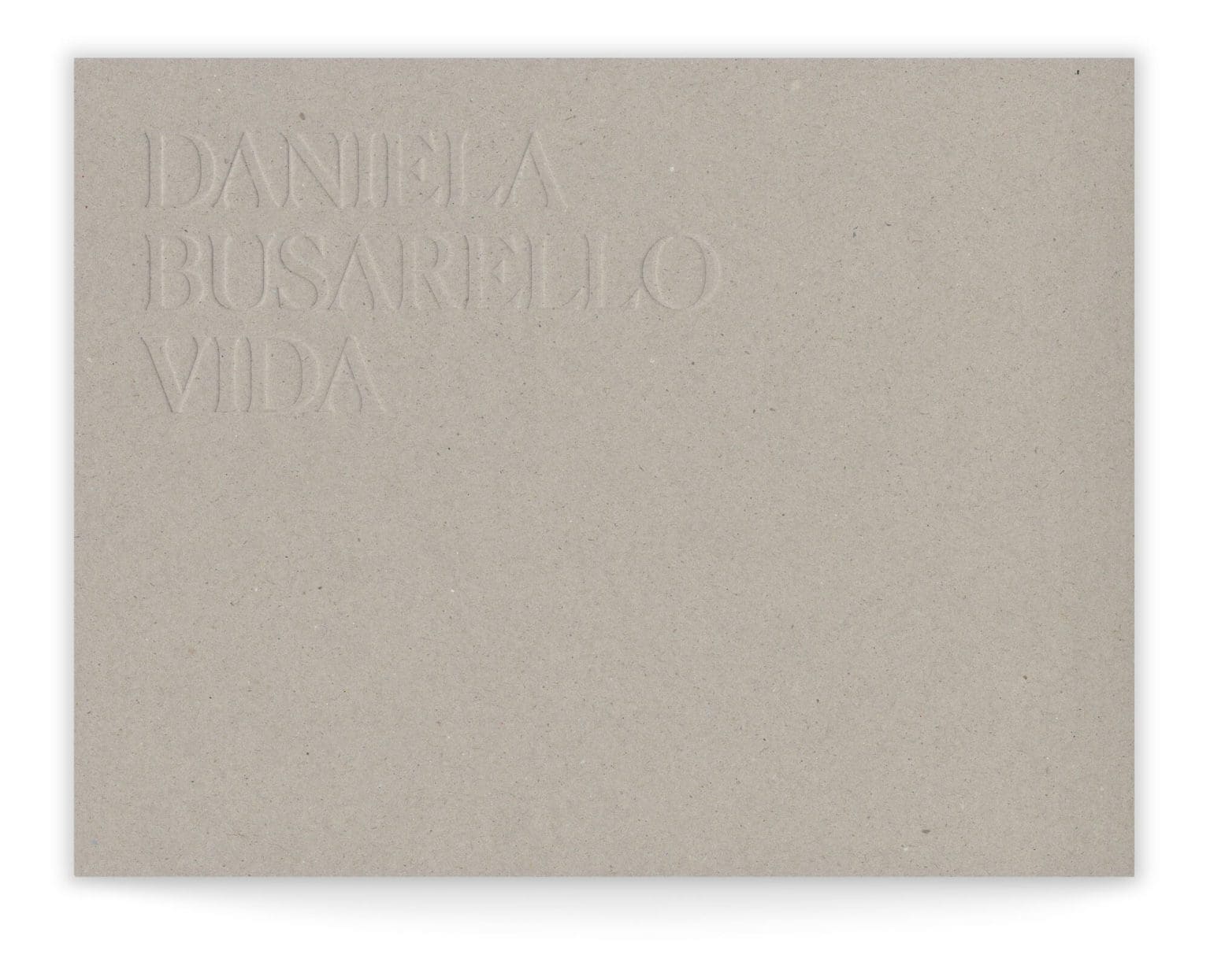 Livre d'artiste Daniela Busarello